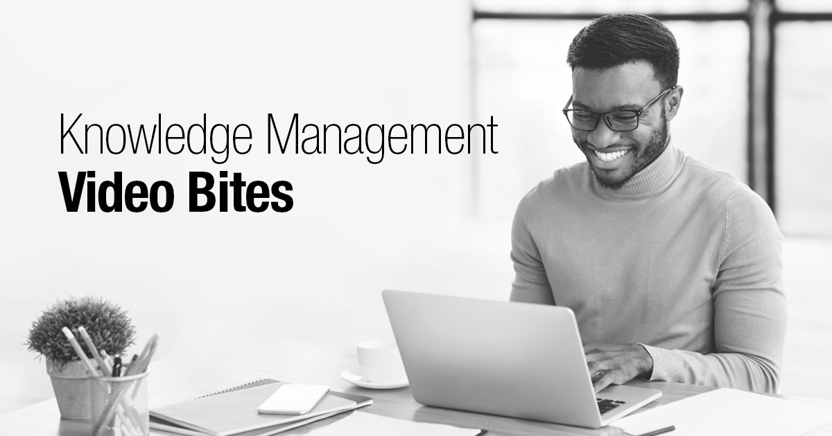Knowledge Management Video Bites | eGain