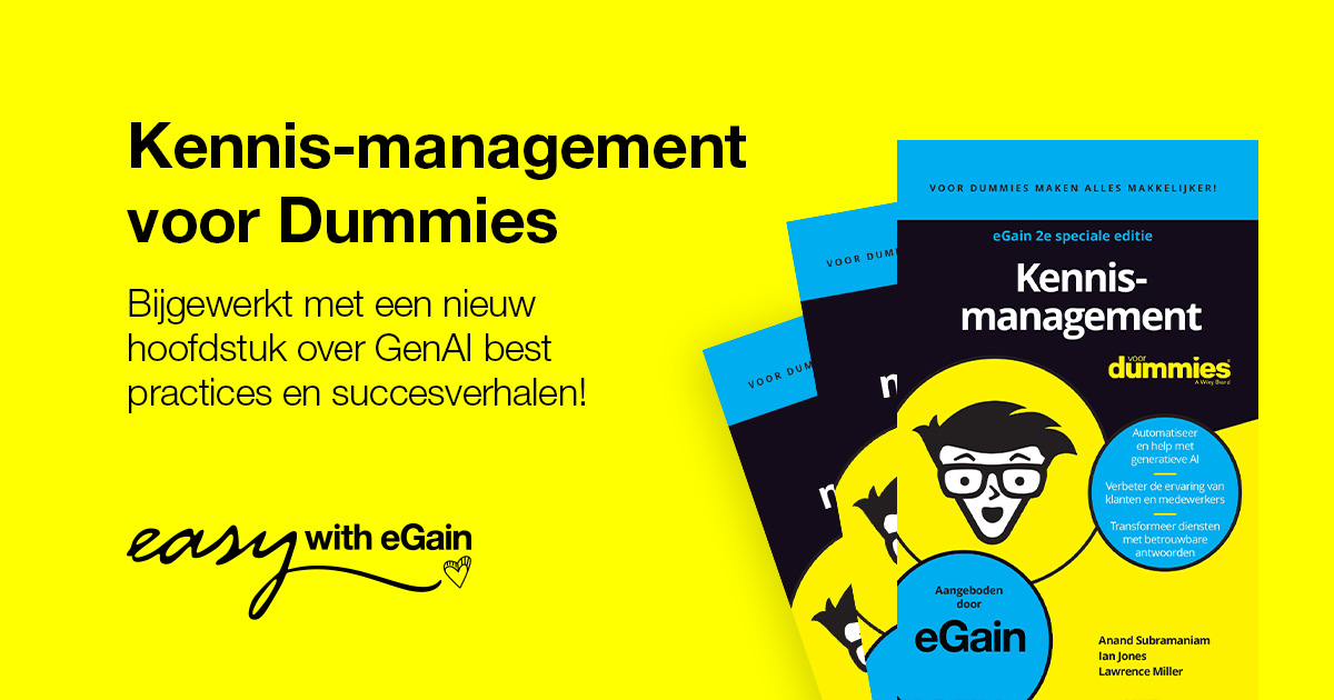 Kennis-management voor Dummies | eGain